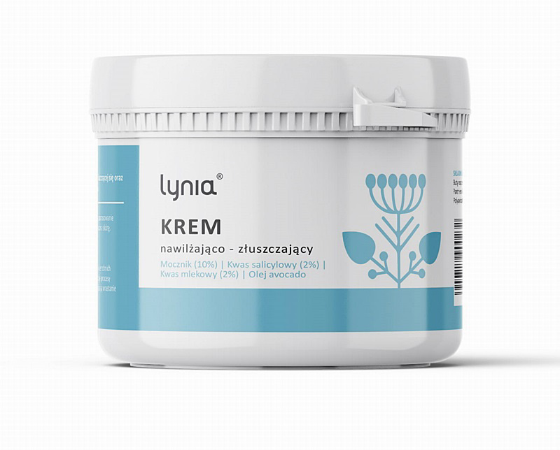 Lynia Krem z mocznikiem 10%, kwasem salicylowym 2% i mlekowym 2% ...